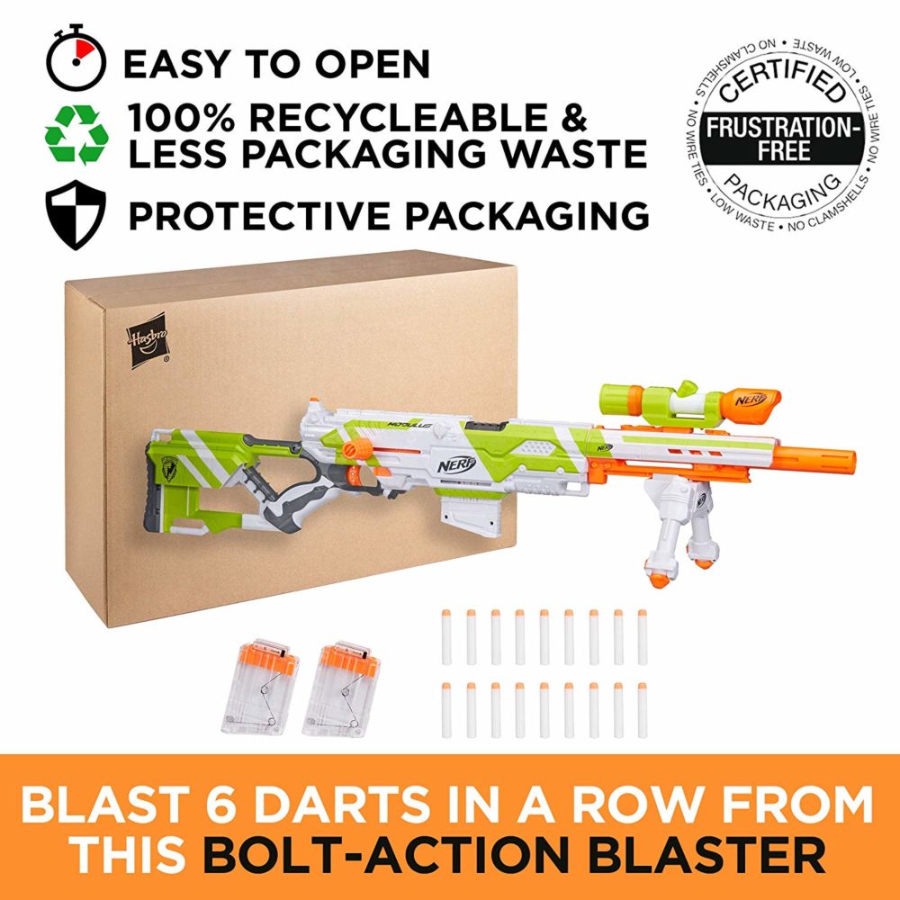 NERF N-Strike Modulus Longstrike Sniper Blaster - nerf-pijltjes.nl