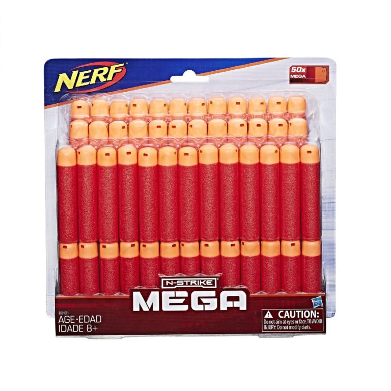 NERF N-Strike Mega Refill - 50 pijlen - nerf-pijltjes.nl