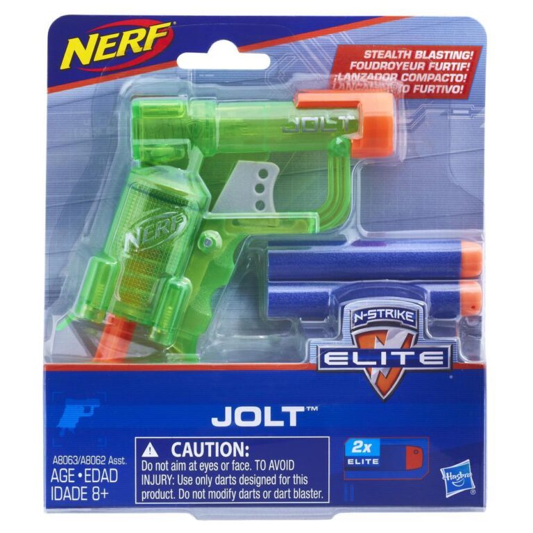 NERF N-Strike Elite Jolt (Transparent) - nerf-pijltjes.nl