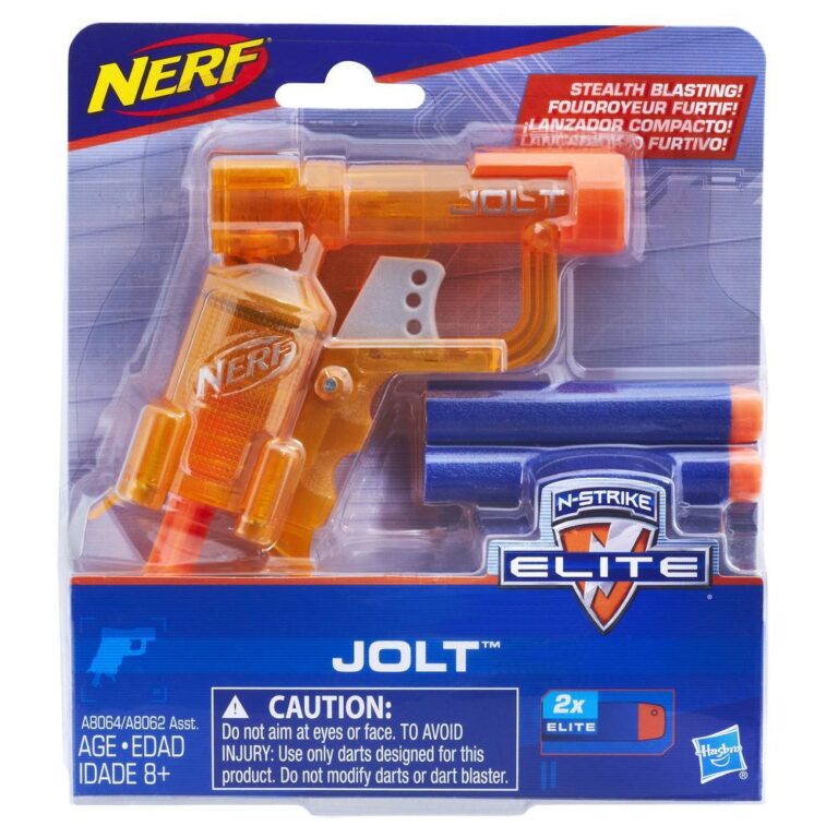 NERF N-Strike Elite Jolt (Transparent) - nerf-pijltjes.nl
