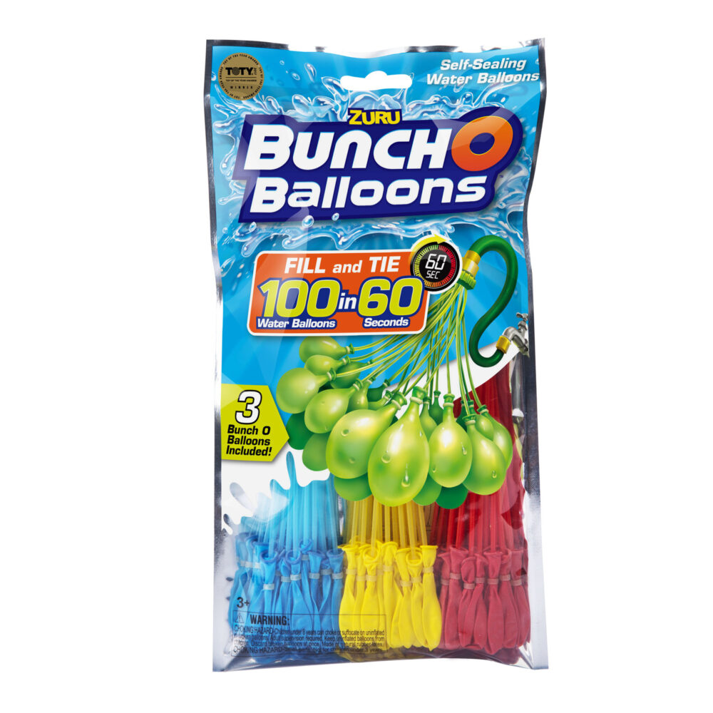 Bunch O Balloons 3 pack - 100 Waterballonnen - nerf-pijltjes.nl