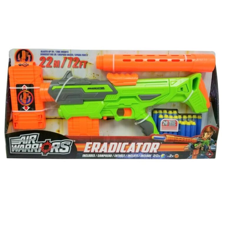 BuzzBee Air Warriors Eradicator - nerf-pijltjes.nl