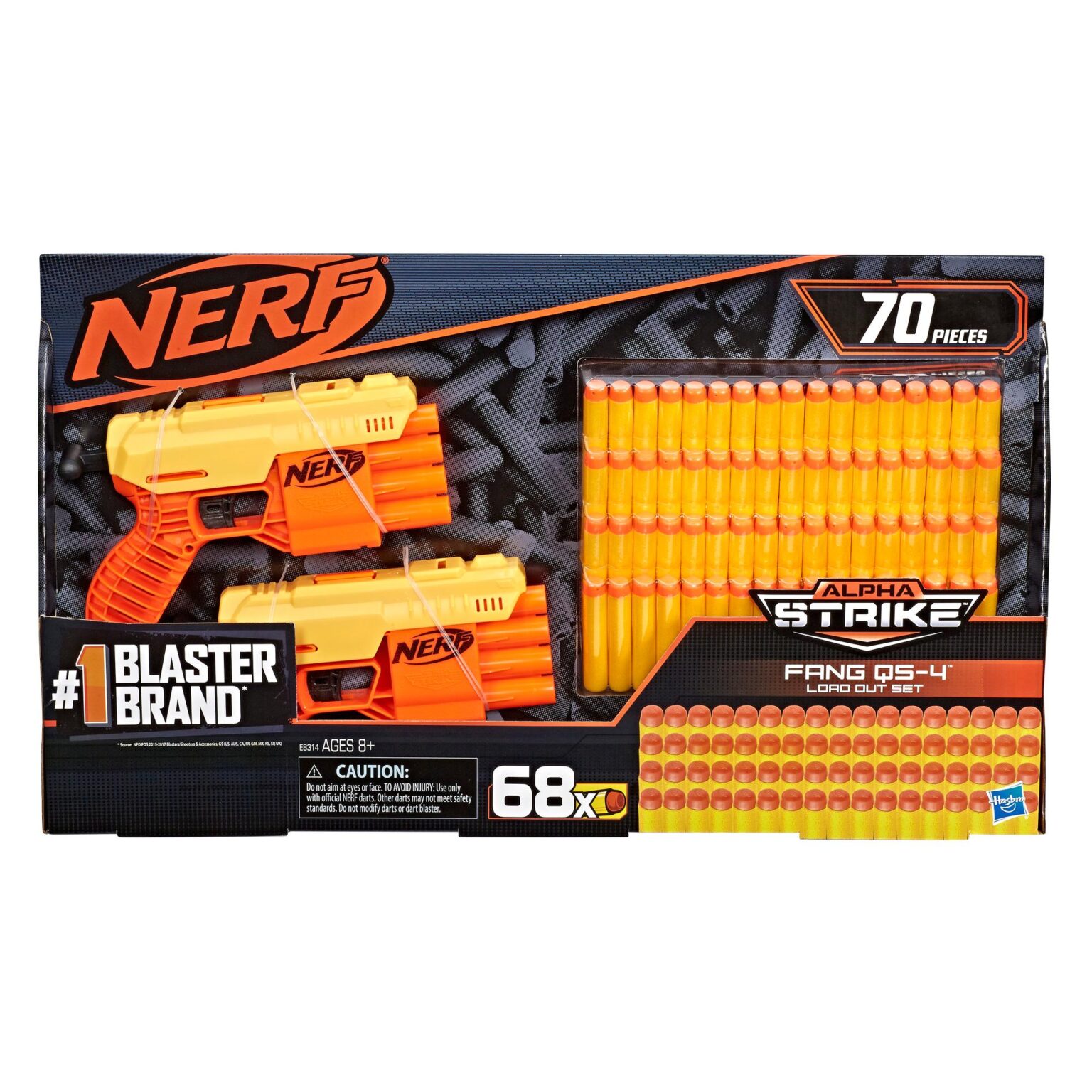 NERF Alpha Strike Fang QS-4 Load Out Set - nerf-pijltjes.nl