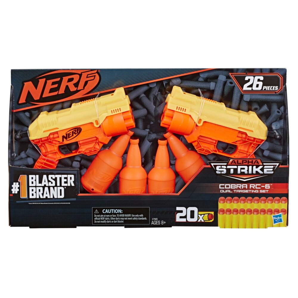 NERF Alpha Strike Cobra RC-6 Dual Targeting Set - nerf-pijltjes.nl