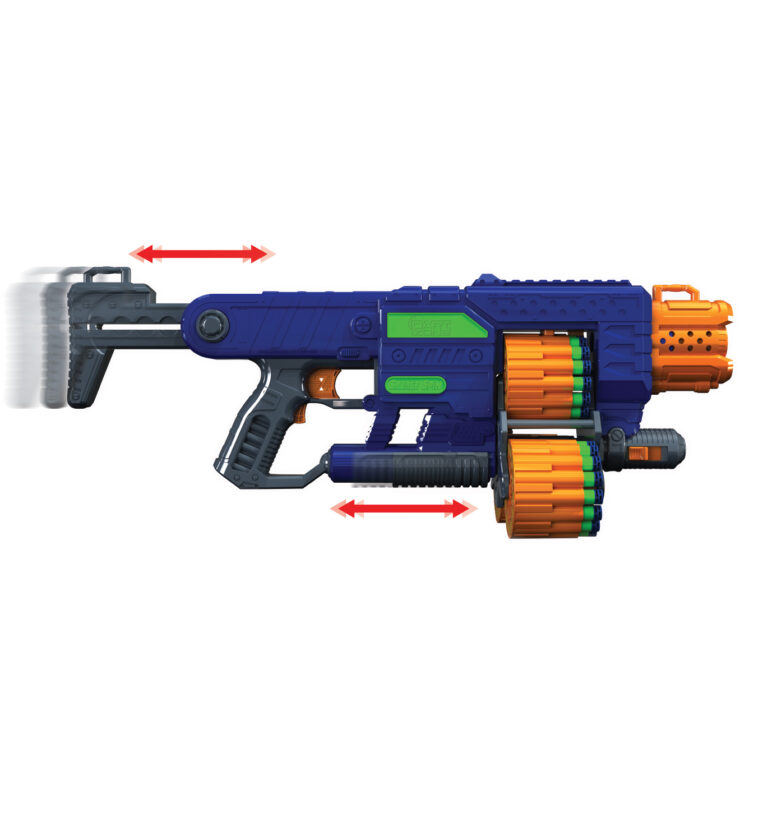 Dart Zone Savage Spin - nerf-pijltjes.nl