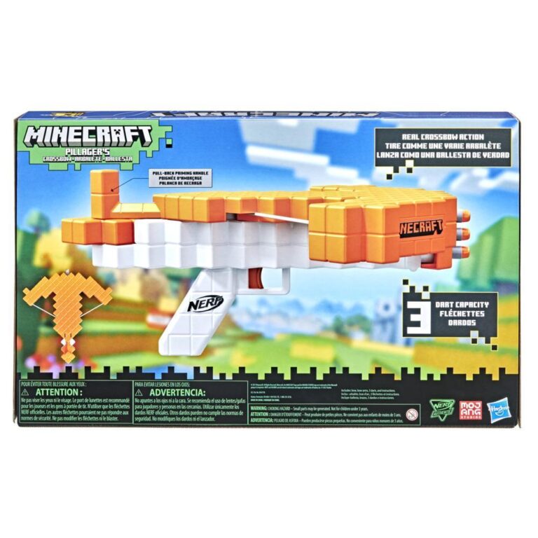 NERF Minecraft Pillager's Crossbow - nerf-pijltjes.nl