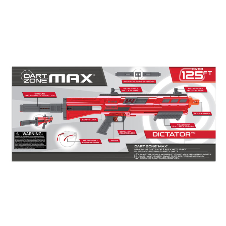 Dart Zone Max Dictator - nerf-pijltjes.nl
