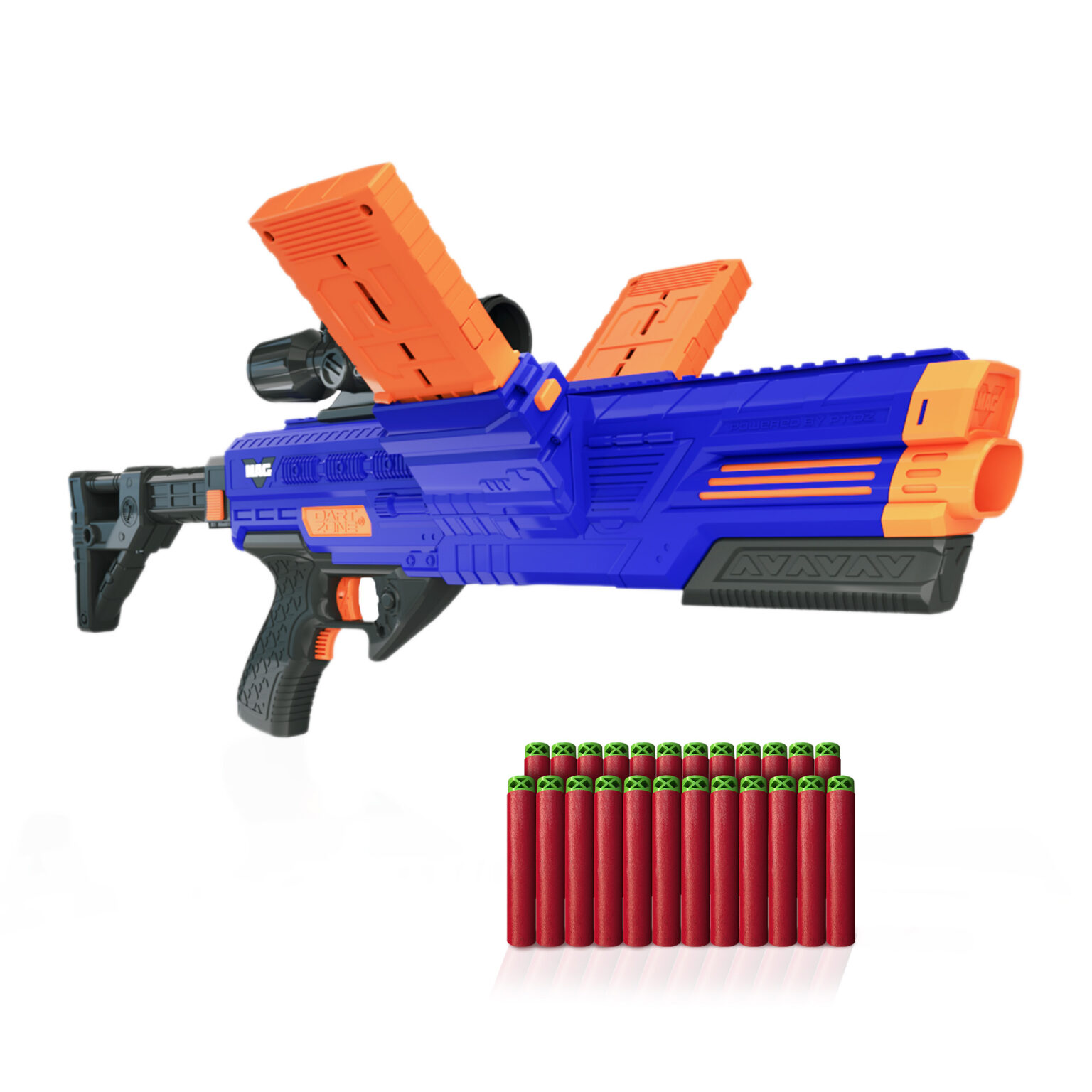 Dart Zone Vulcanator - nerf-pijltjes.nl