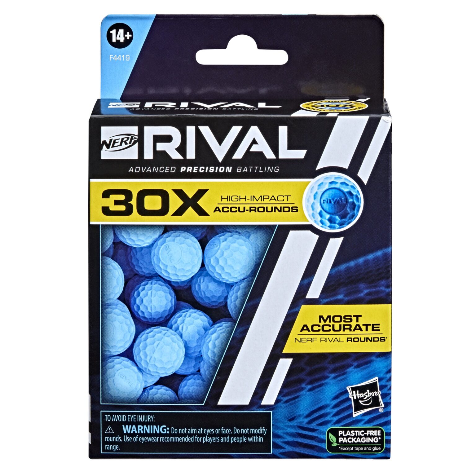 NERF Rival Refill - 30 Accu-Rival Balletjes - nerf-pijltjes.nl