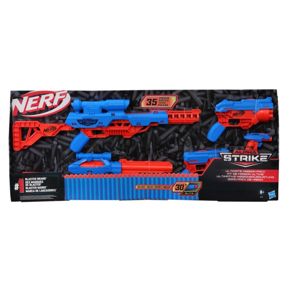NERF Alpha Strike - Ultimate Mission Pack - nerf-pijltjes.nl