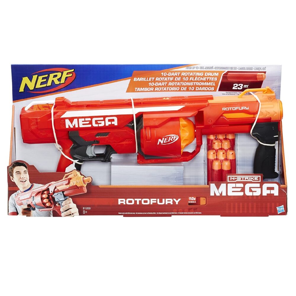 NERF N-Strike Mega Rotofury - nerf-pijltjes.nl