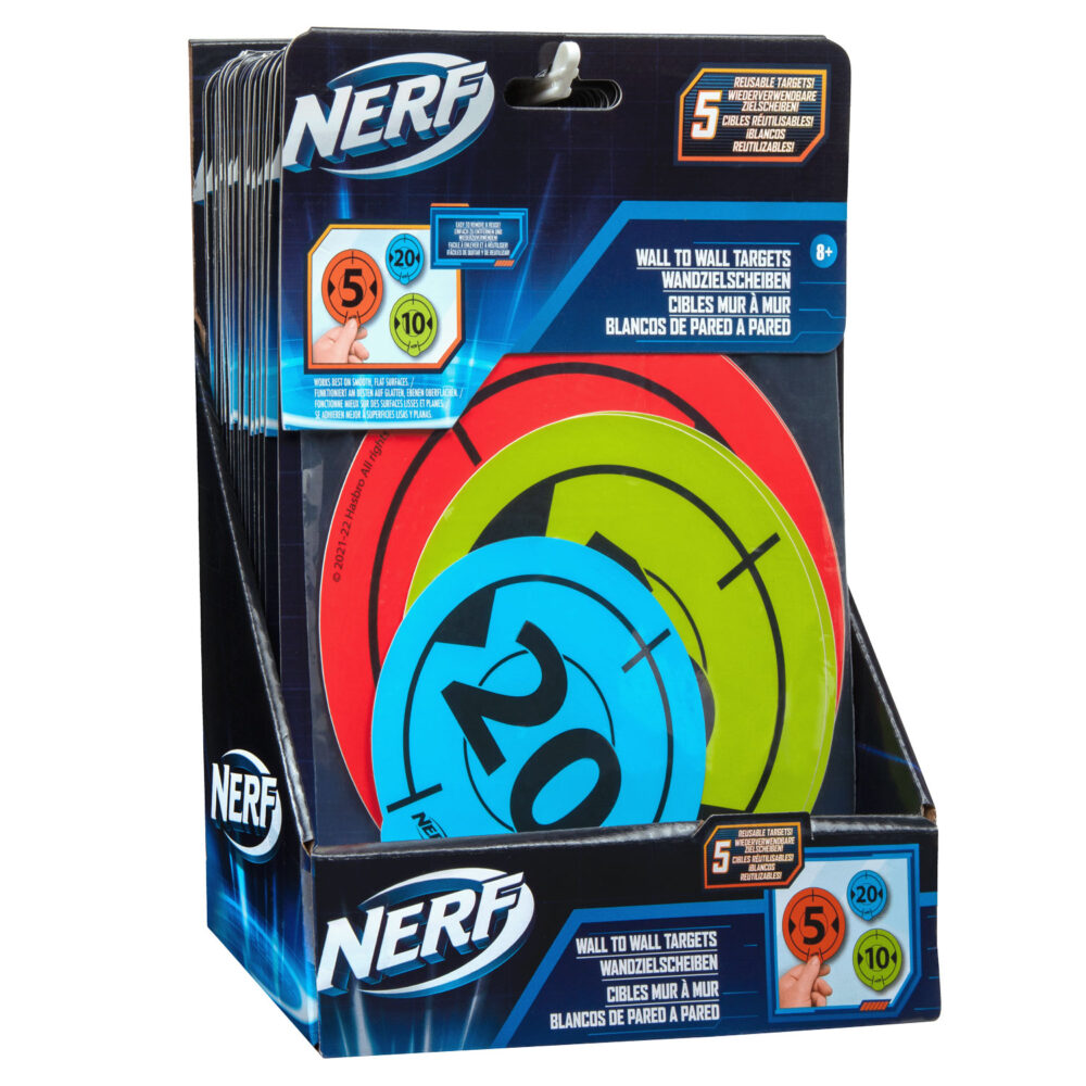 NERF Wall to Wall Target Stickers - nerf-pijltjes.nl
