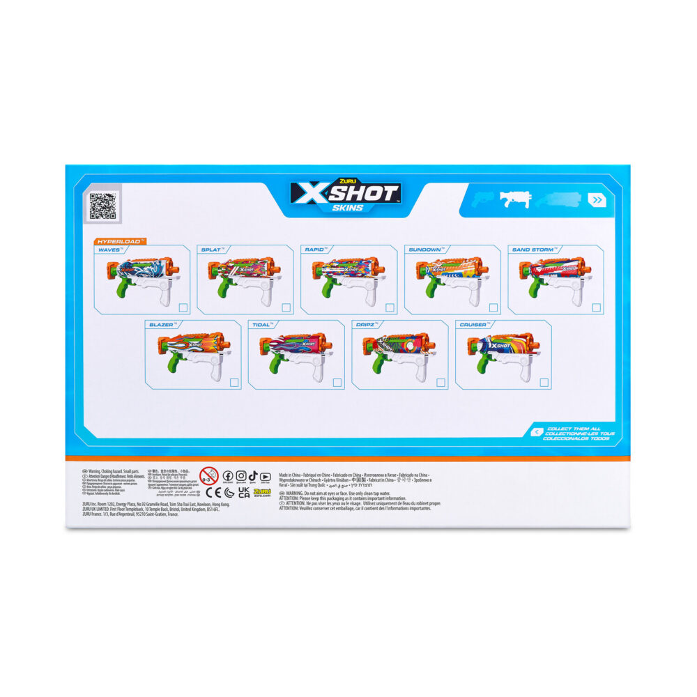 X-Shot Fast Fill Skins - Hyperload - nerf-pijltjes.nl
