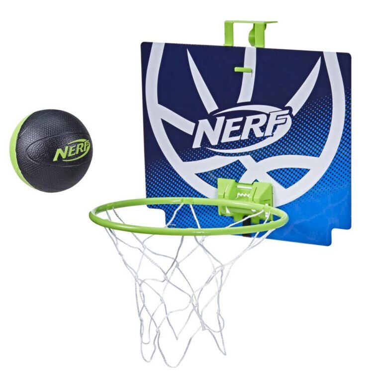 NERF Nerfoop - Classic Mini Foam Basketball and Hoop - Groen - nerf ...
