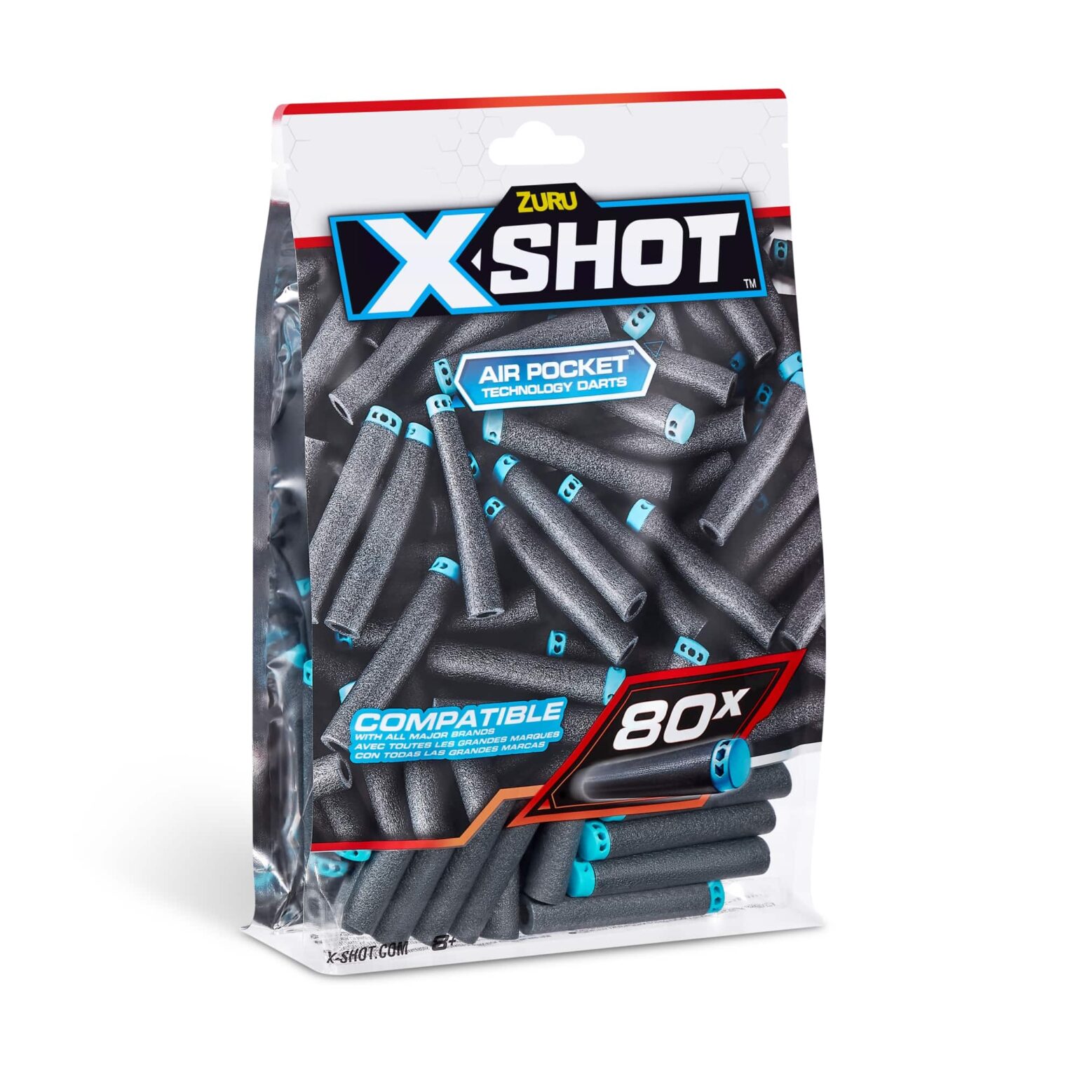 X-Shot Air Pocket Technology Darts - 200 pijltjes - nerf-pijltjes.nl