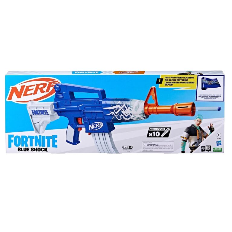 NERF Fortnite Blue Shock - nerf-pijltjes.nl