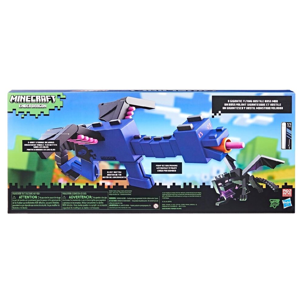 NERF Minecraft Ender Dragon - nerf-pijltjes.nl