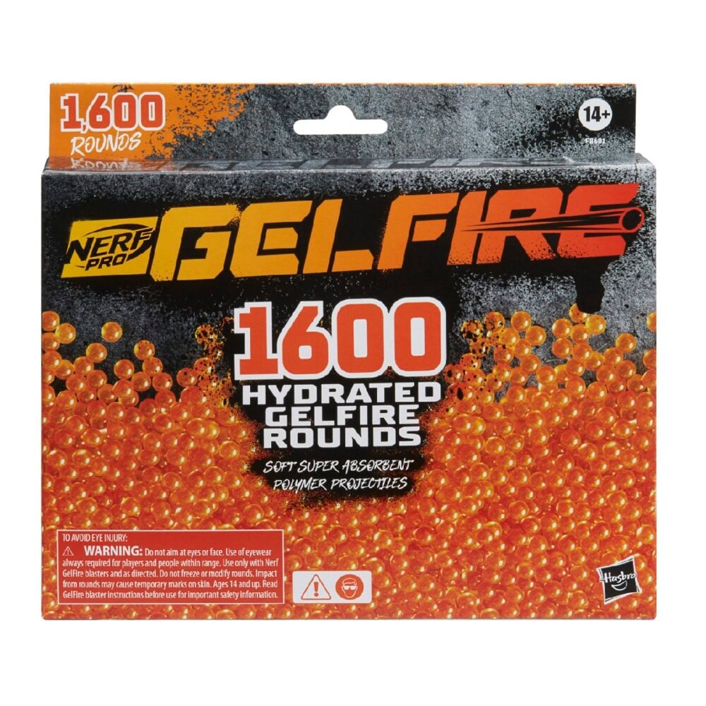 NERF Pro Gelfire - 1.600 Hydrated Gel Balletjes - nerf-pijltjes.nl