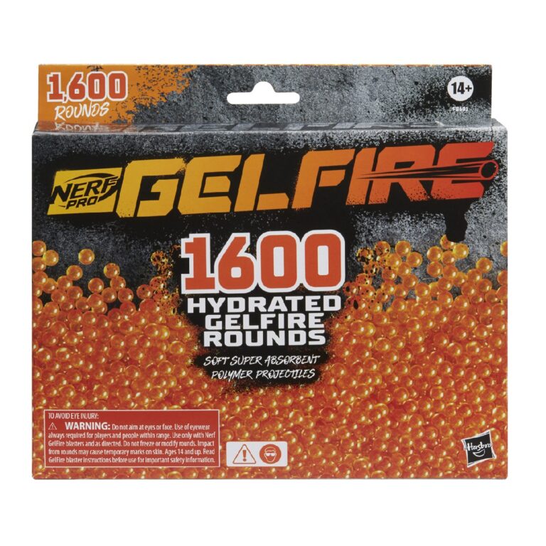 NERF Pro Gelfire - 1.600 Hydrated Gel Balletjes - nerf-pijltjes.nl