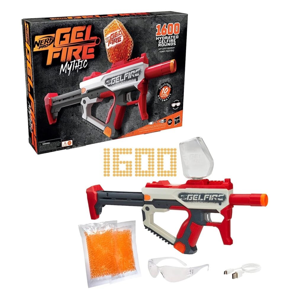 NERF Pro Gelfire Mythic - Motorized Gel Blaster - nerf-pijltjes.nl