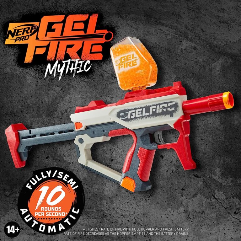 NERF Pro Gelfire Mythic - Motorized Gel Blaster - nerf-pijltjes.nl