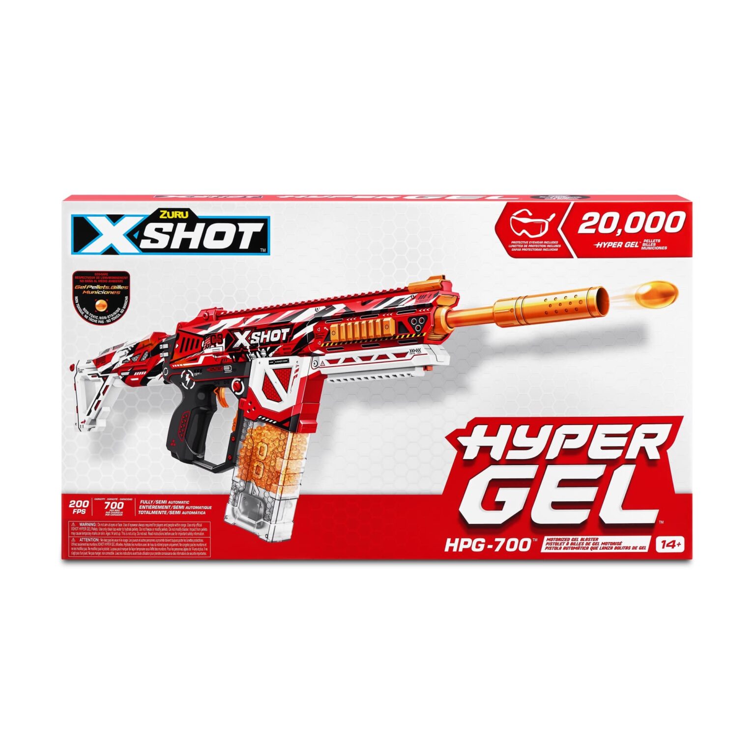X-Shot Hyper Gel HPG-700 - Motorized Gel Blaster - nerf-pijltjes.nl