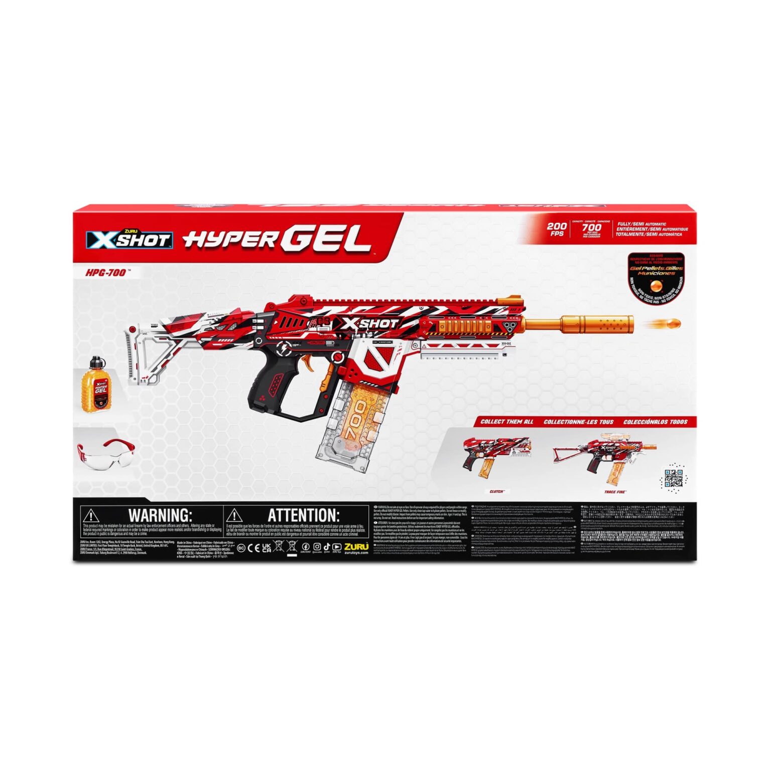 X-Shot Hyper Gel HPG-700 - Motorized Gel Blaster - nerf-pijltjes.nl