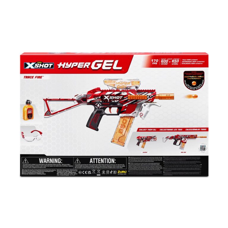 X-Shot Hyper Gel Trace Fire - Motorized Gel Blaster - nerf-pijltjes.nl
