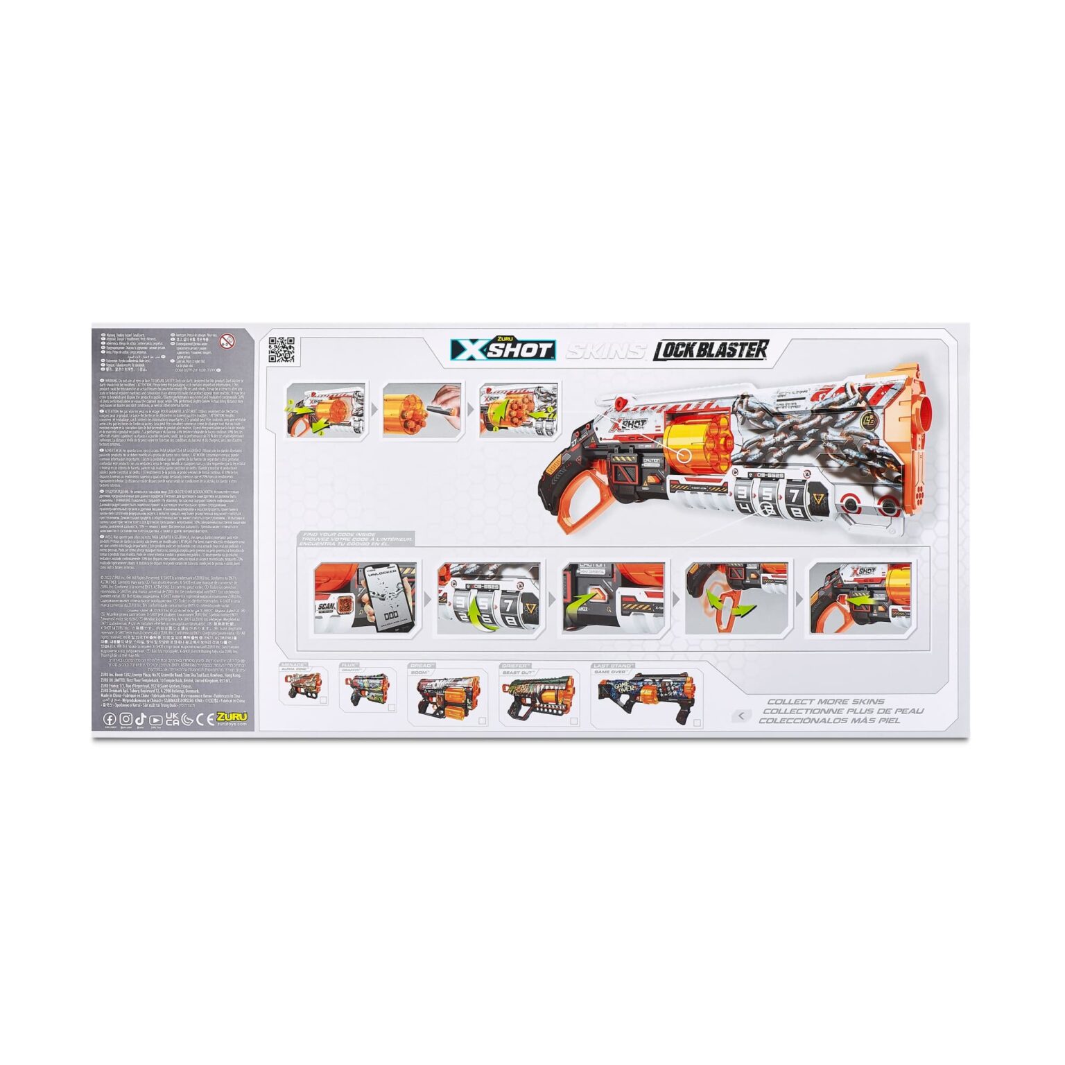 X-Shot Skins Lock Blaster - nerf-pijltjes.nl