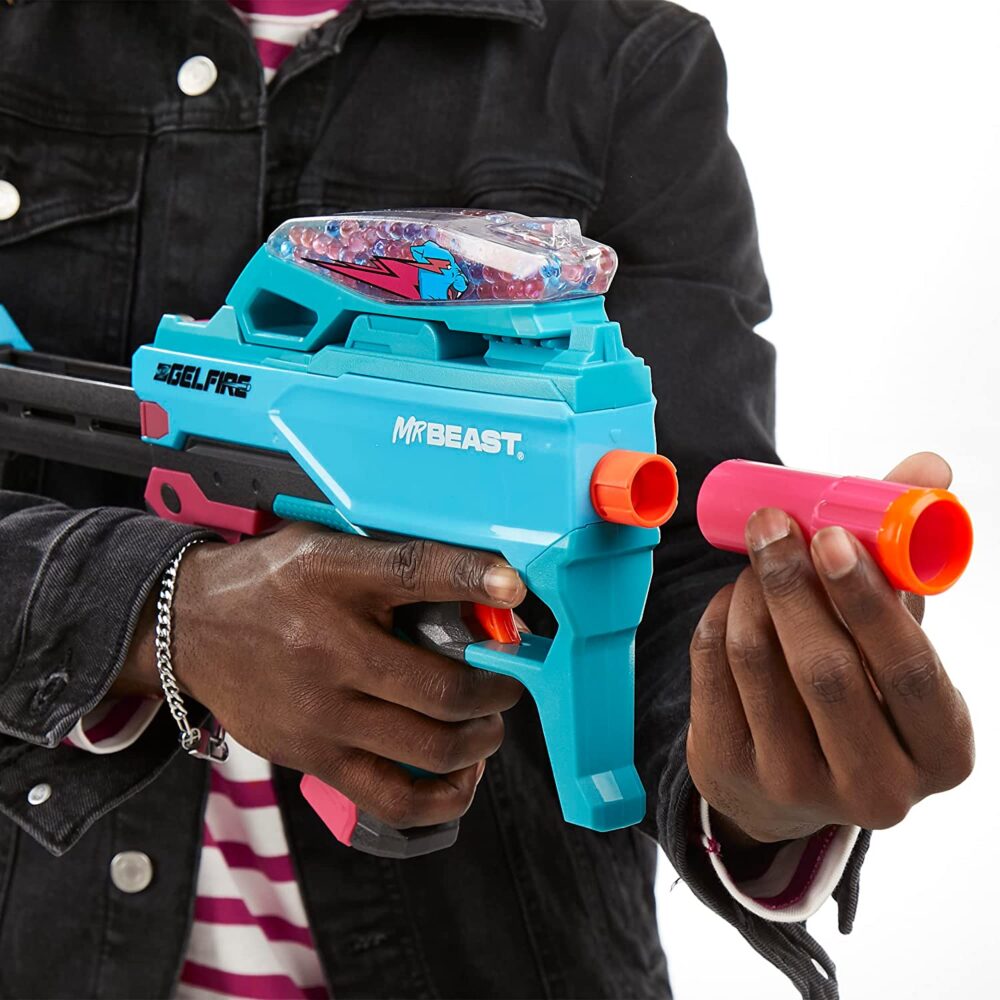 NERF Pro Gelfire x MrBeast - Motorized Gel Blaster - nerf-pijltjes.nl