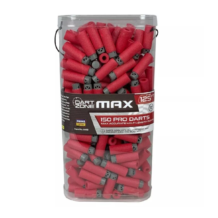 Dart Zone Max Ruby Half-Length Darts - 150 pijltjes - nerf-pijltjes.nl
