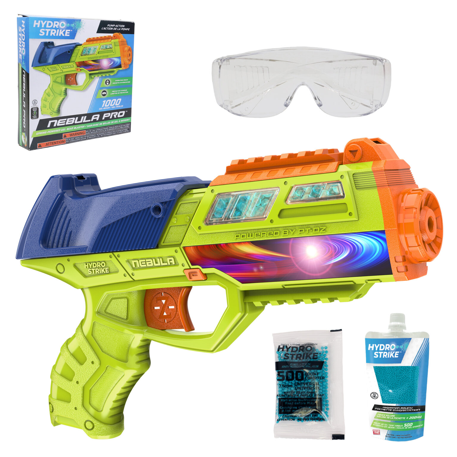 Hydro Strike Nebula - Gel Blaster - nerf-pijltjes.nl