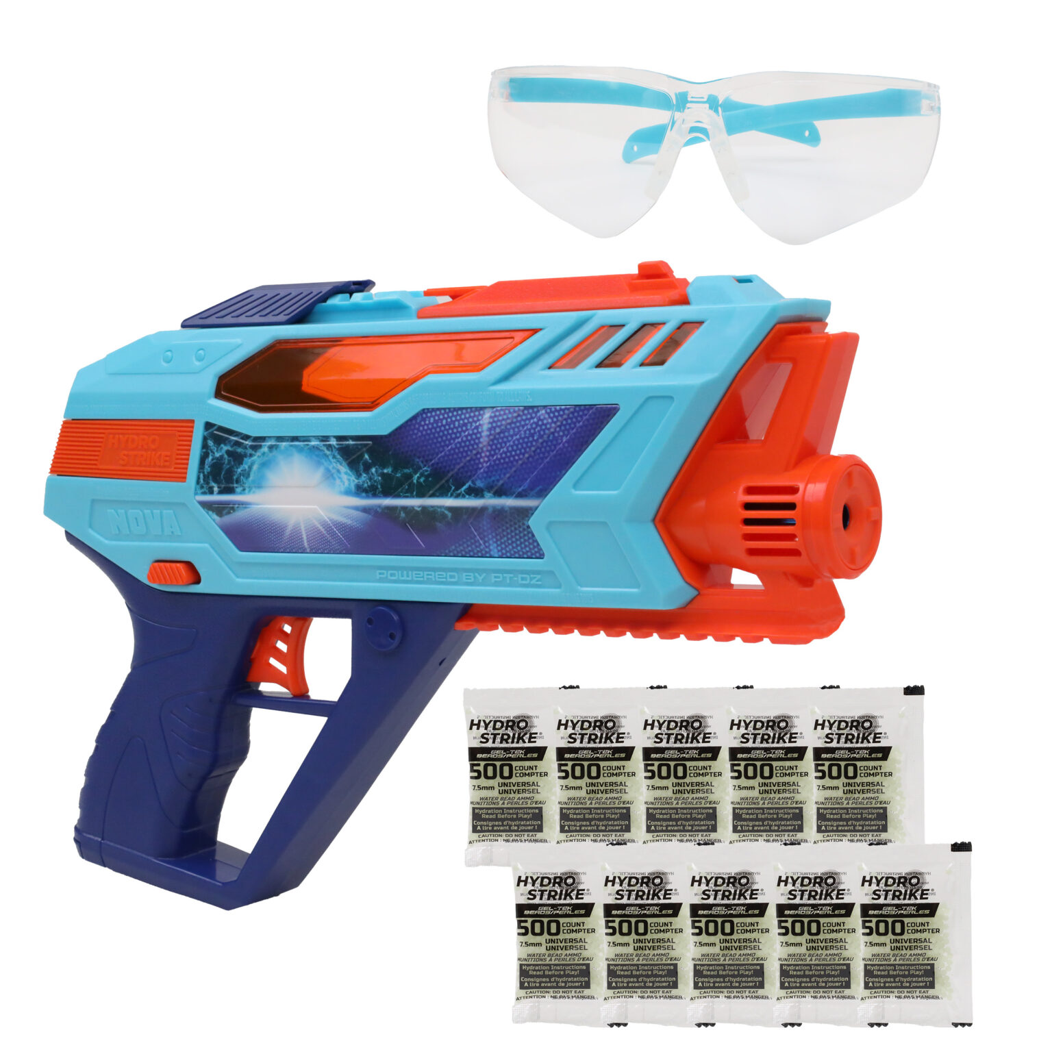 Hydro Strike Nova Pro - Motorized Gel Blaster - nerf-pijltjes.nl