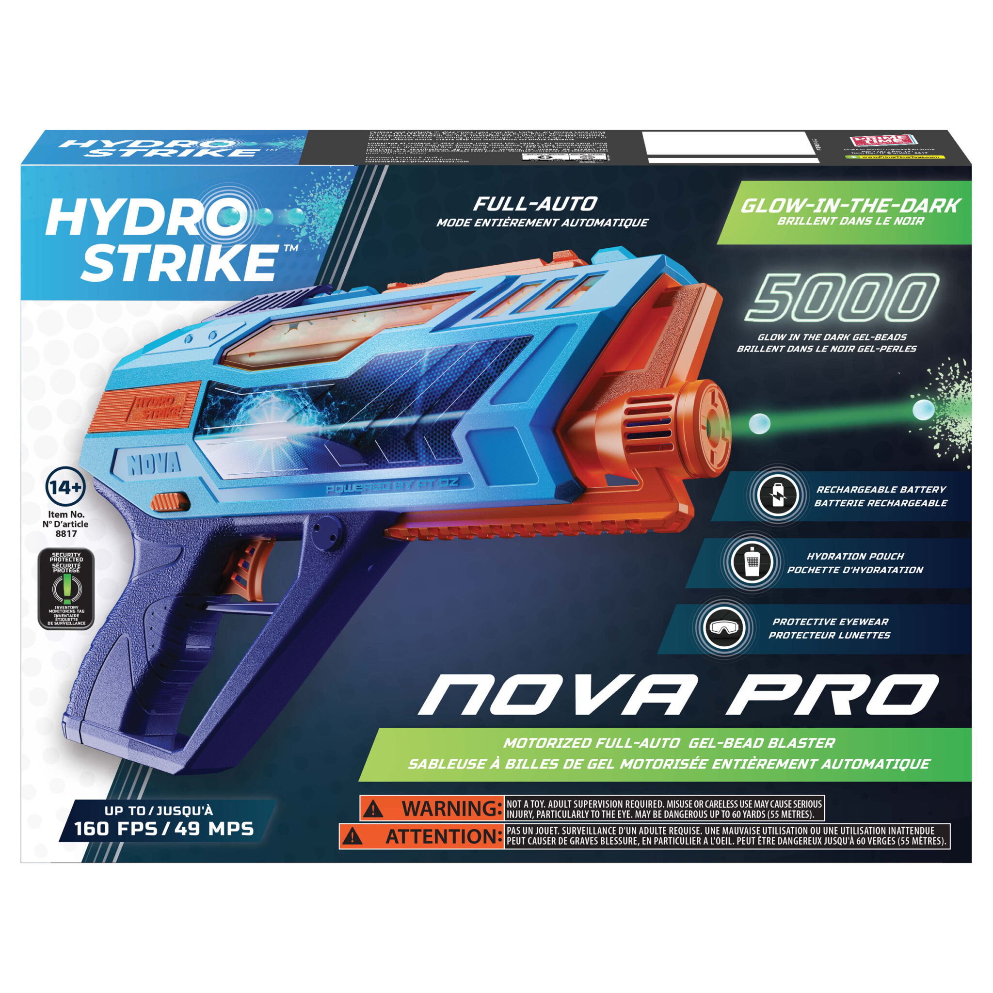 Hydro Strike Nova Pro - Motorized Gel Blaster - nerf-pijltjes.nl