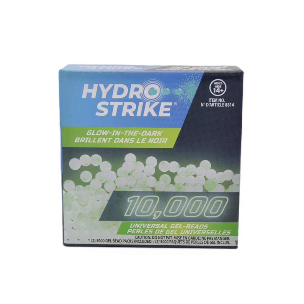Hydro Strike Refill Glow In The Dark - 10.000 Gel Balletjes - nerf ...