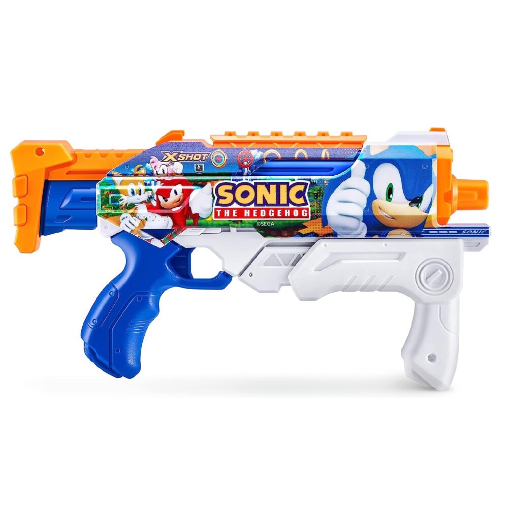 X-Shot Fast Fill Skins - Hyperload - Sonic - nerf-pijltjes.nl