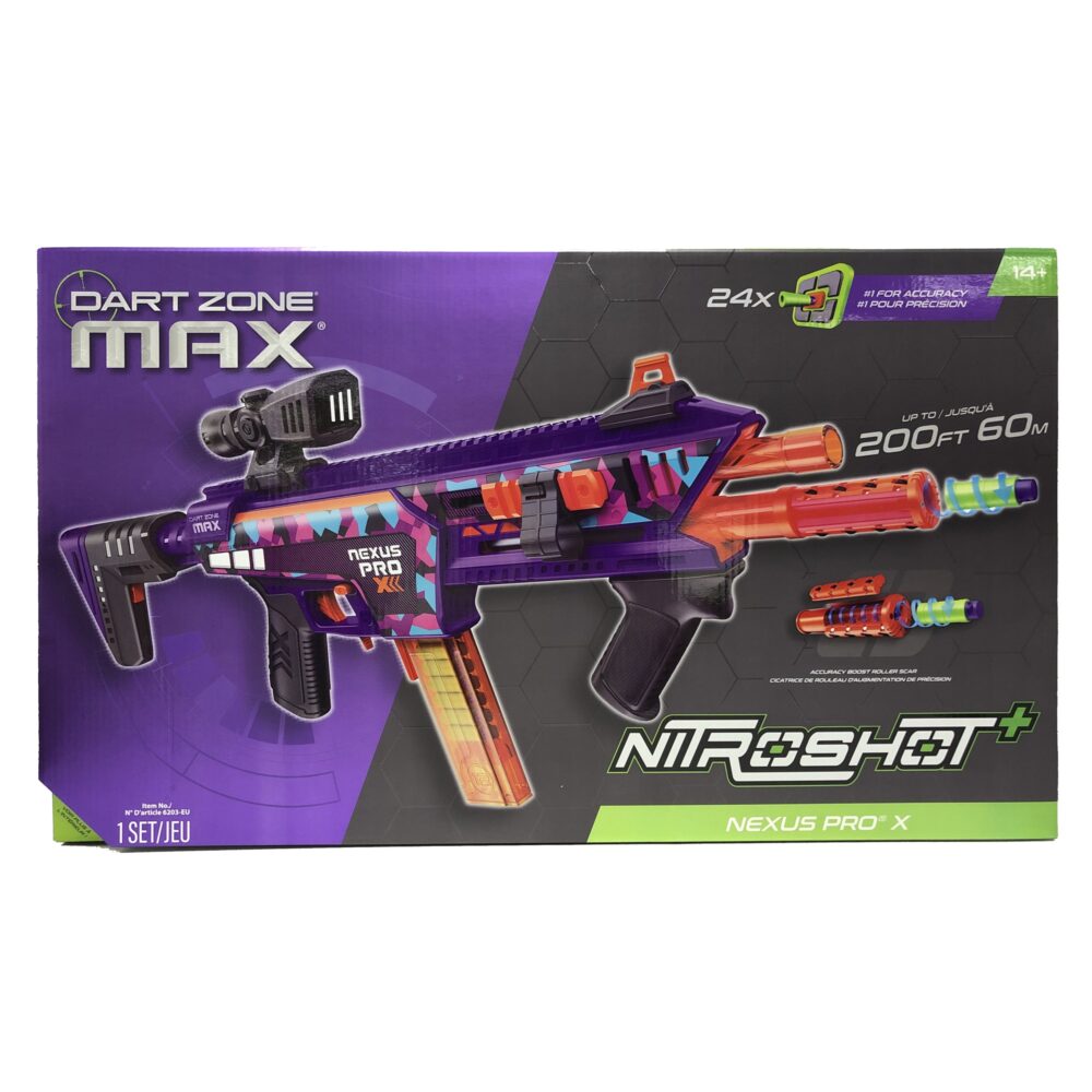 Dart Zone Max Nexus Pro X - nerf-pijltjes.nl