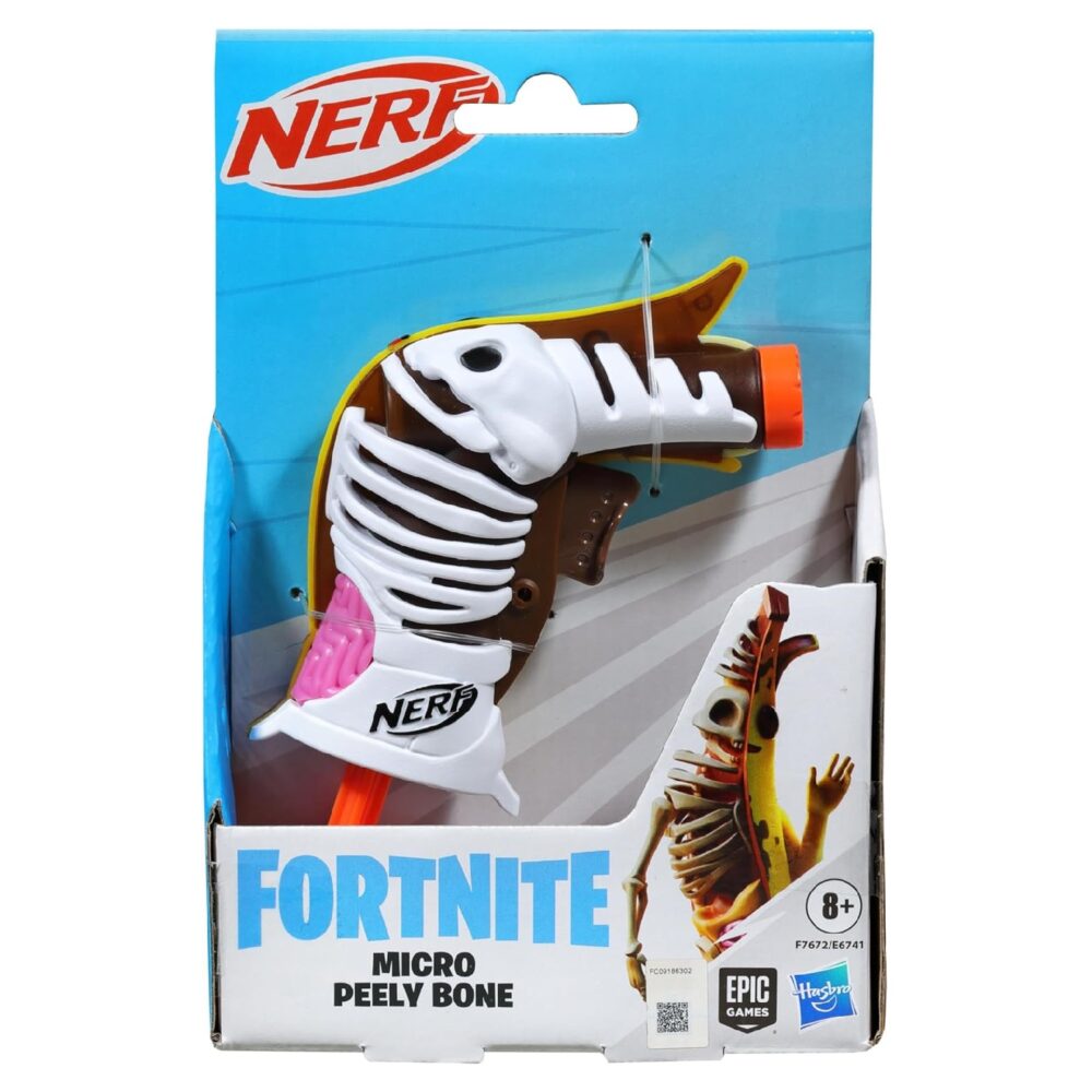 NERF MicroShots Fortnite Micro Peely Bone - nerf-pijltjes.nl