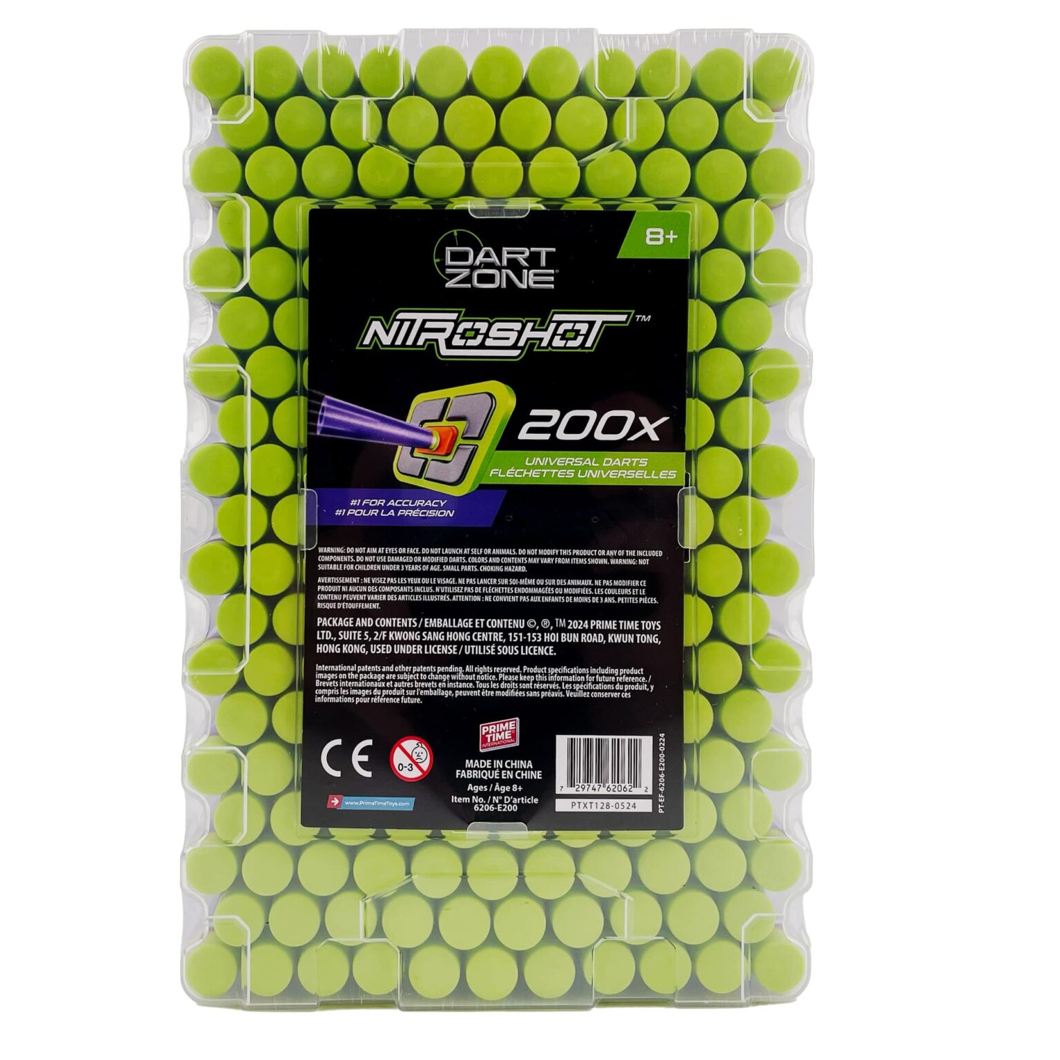 Dart Zone Nitroshot Dart Refill - 200 pijltjes - nerf-pijltjes.nl