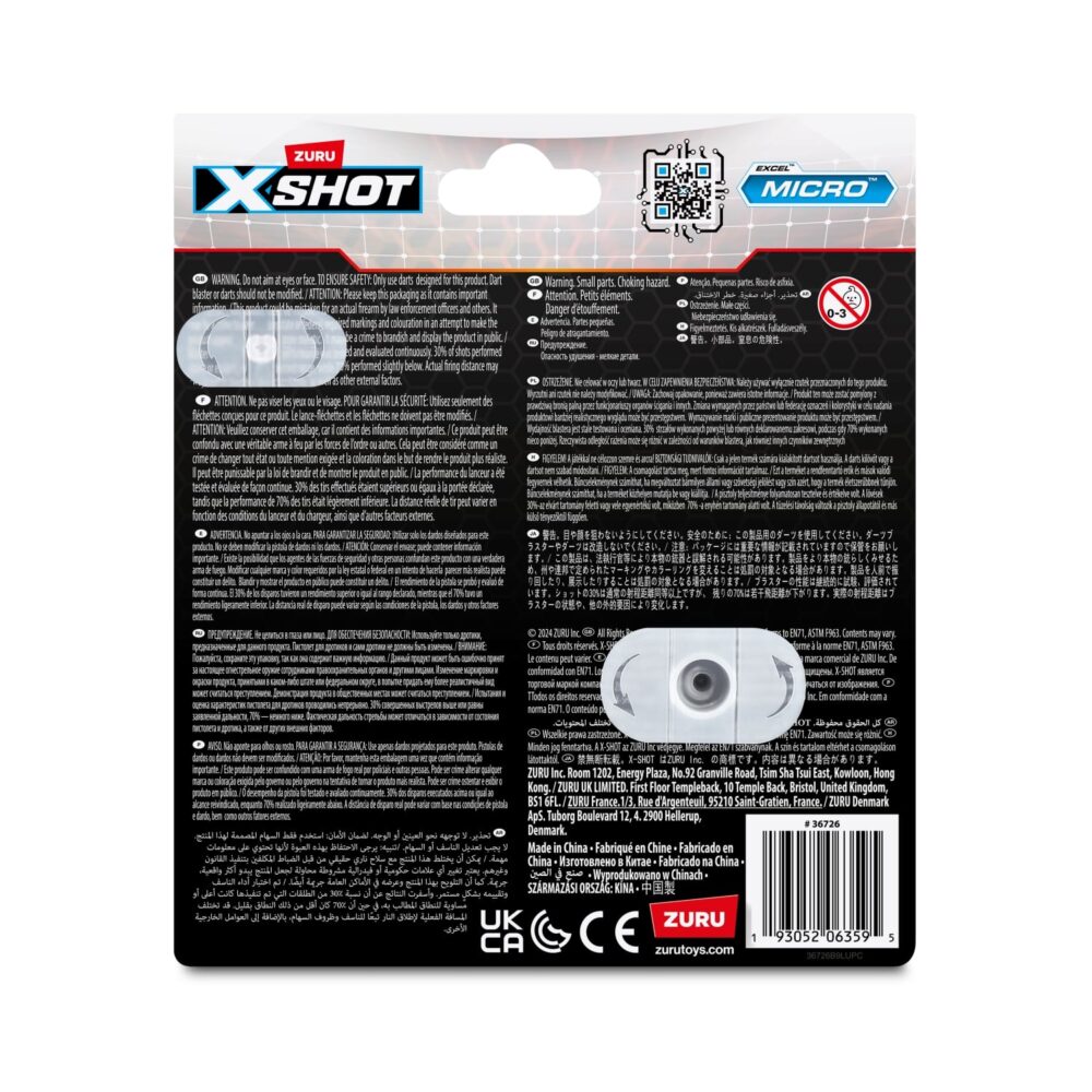 X-Shot Micro 2.0 - nerf-pijltjes.nl