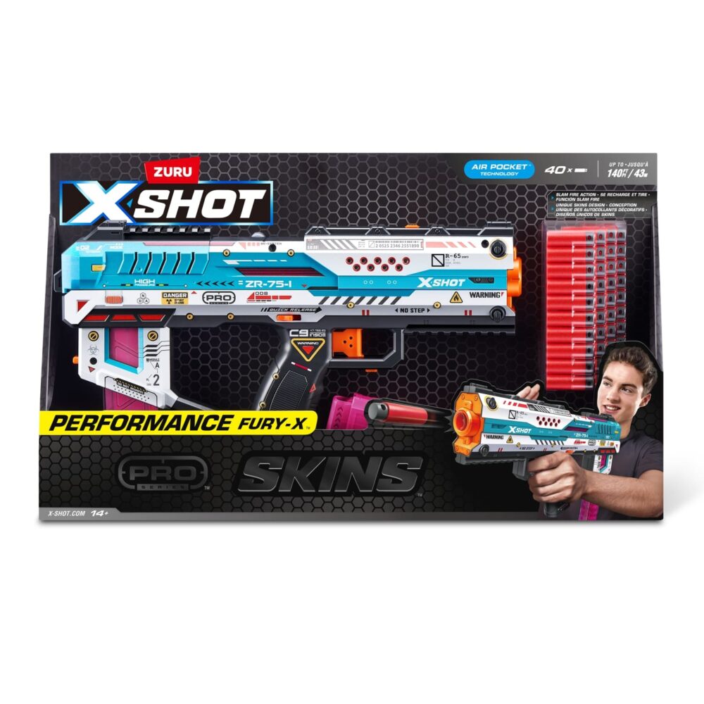 X-Shot Skins Pro-Series Fury-X - nerf-pijltjes.nl