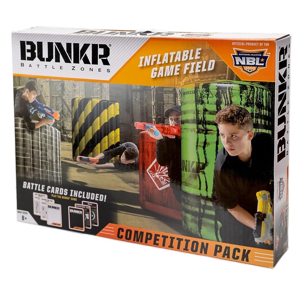 BUNKR Battle Zones Inflatable - Competition Pack - nerf-pijltjes.nl