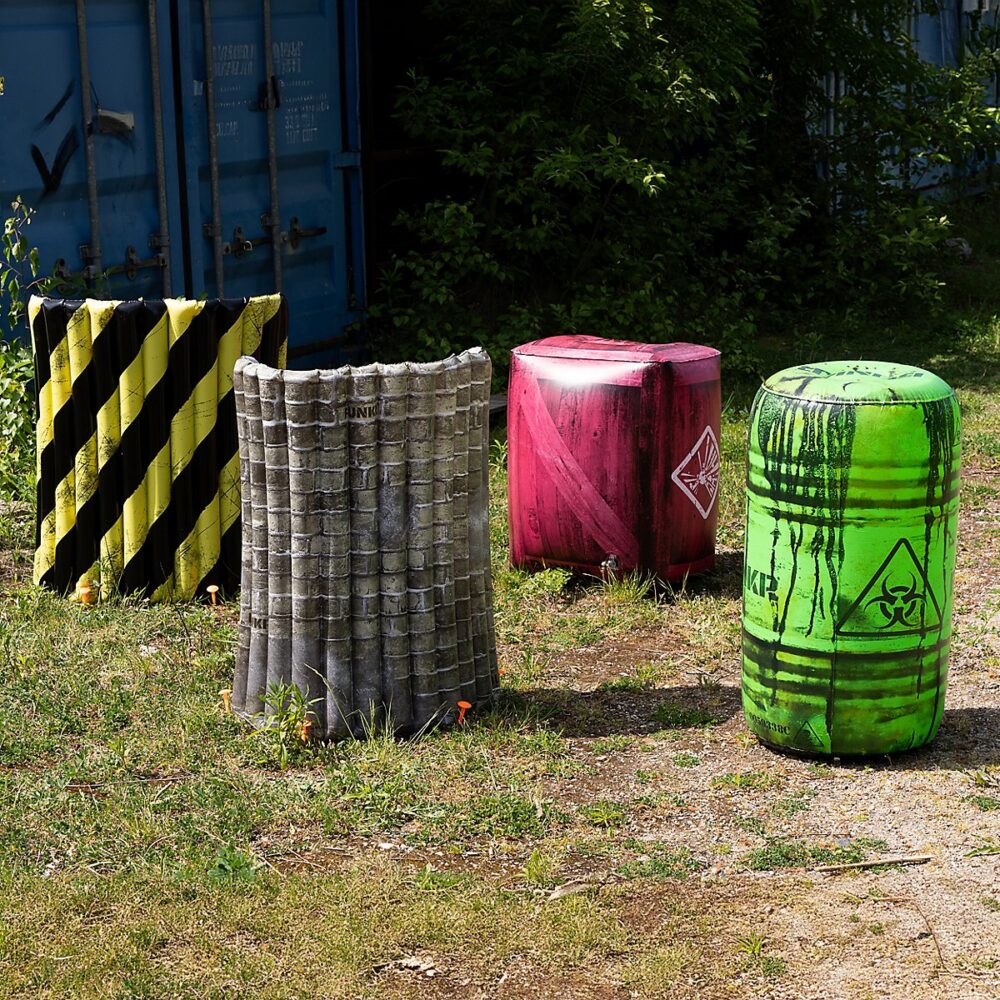 BUNKR Battle Zones Inflatable - Competition Pack - nerf-pijltjes.nl