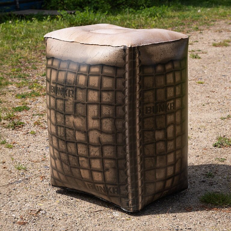 BUNKR Battle Zones Inflatable - Sand Barrier Crate - nerf-pijltjes.nl