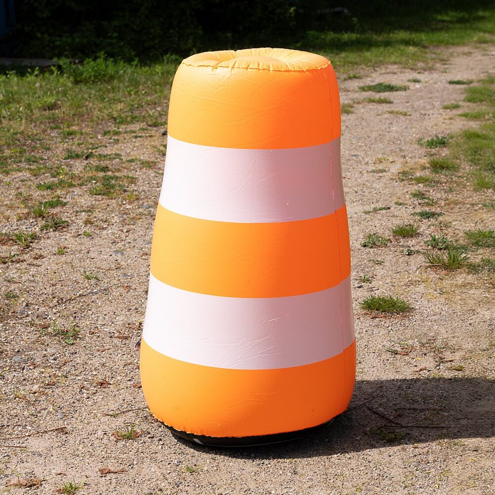 BUNKR Battle Zones Inflatable - Traffic Barrier - nerf-pijltjes.nl