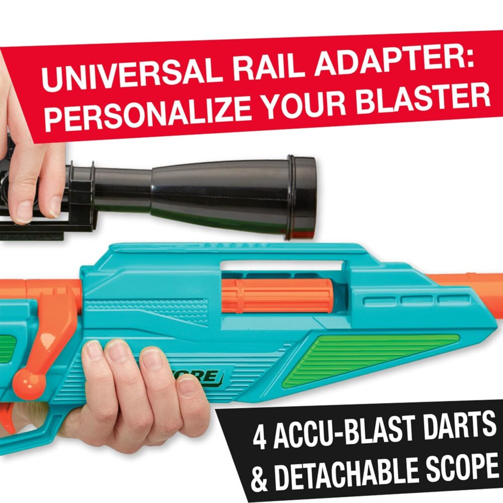 BuzzBee Air Warriors Carnivore - Blauw - nerf-pijltjes.nl