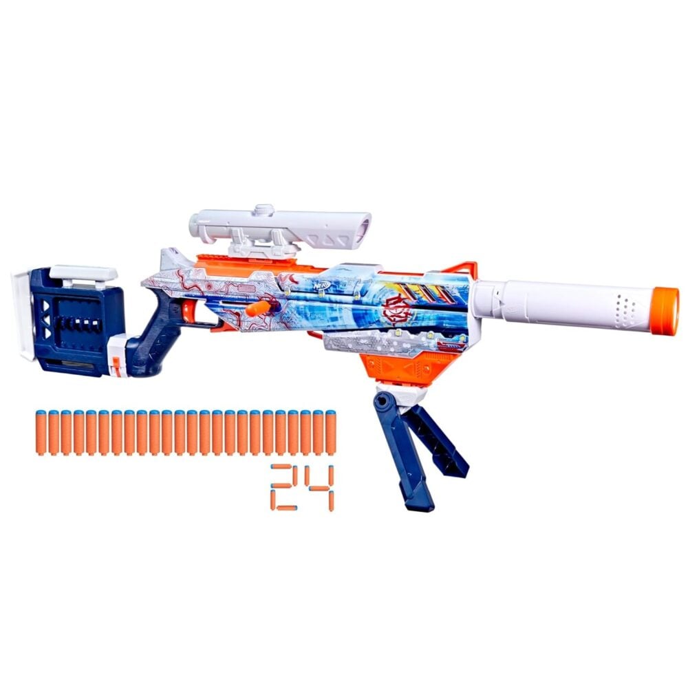 NERF Load Out Arctic Zerostriker - nerf-pijltjes.nl