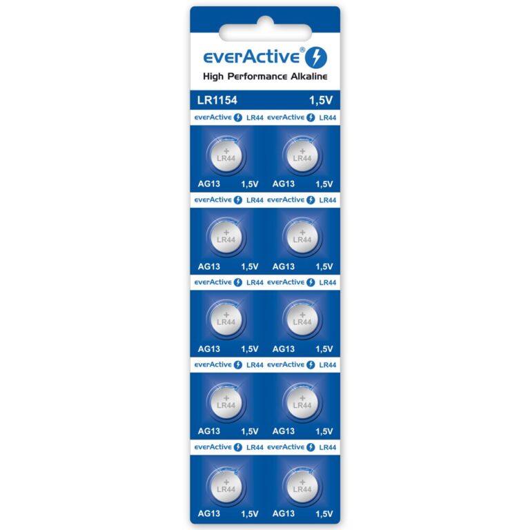 everActive LR44 / AG13 Knoopcelbatterij - 10 stuks - nerf-pijltjes.nl