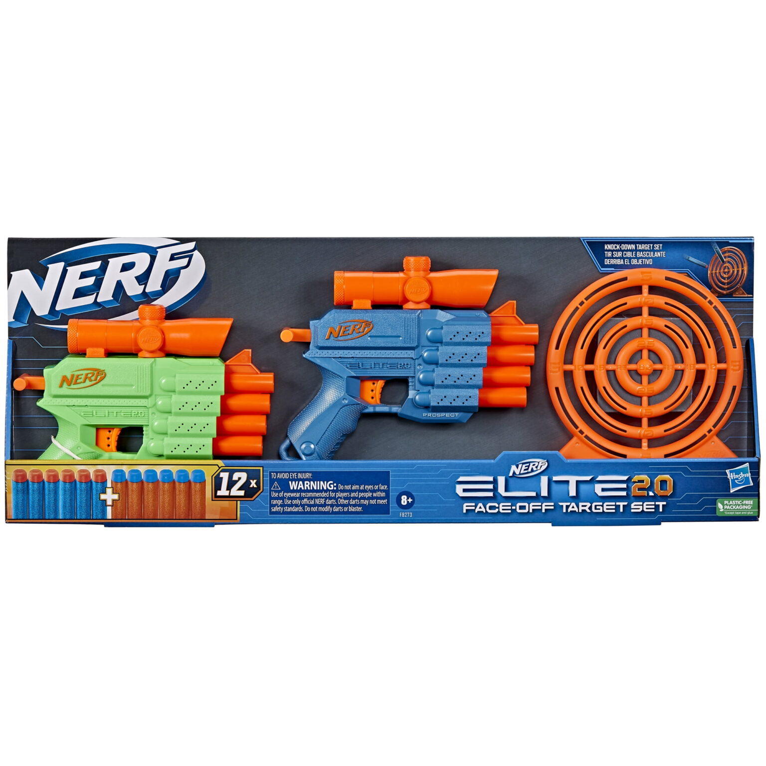 NERF Elite 2.0 Face Off Target Set - nerf-pijltjes.nl